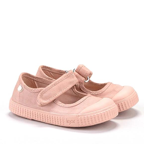 Igor | Shoes | New Igor Kids Irene Mary Jane Sneaker In Blush | Poshmark